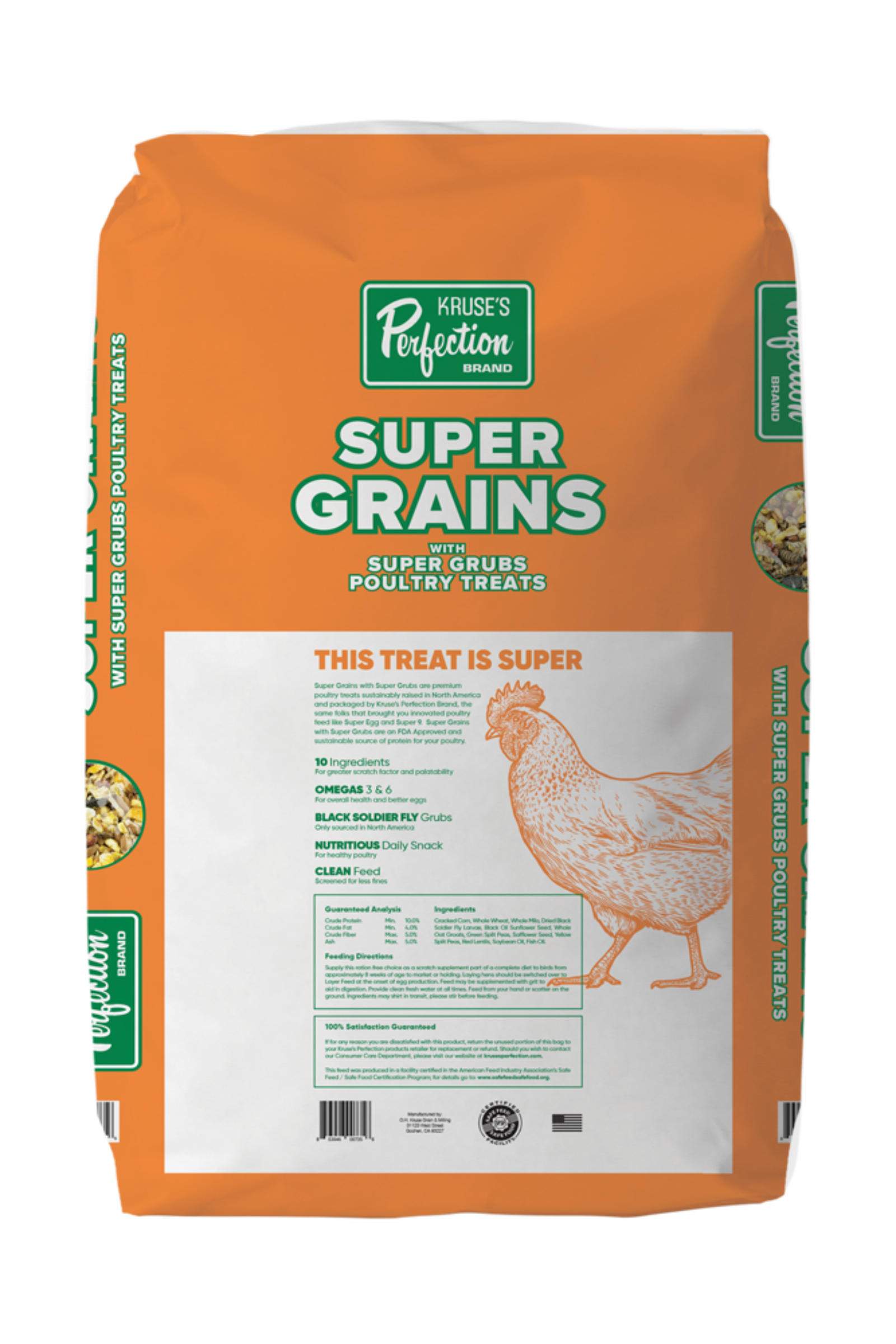 Kruse's Perfection Brand | Super Grains with Grubs