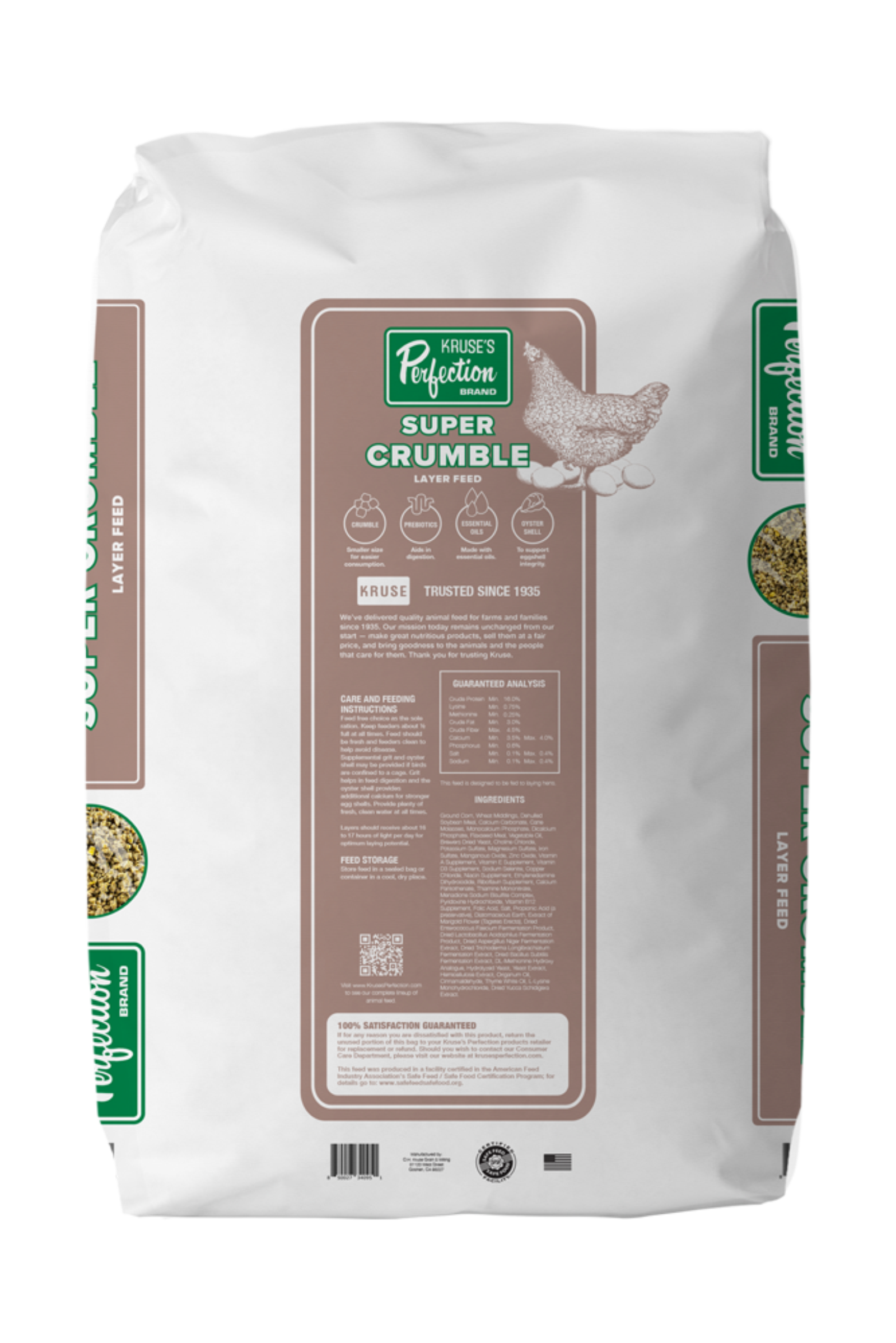 Kruse's Perfection Brand | Super Crumble Layer Feed