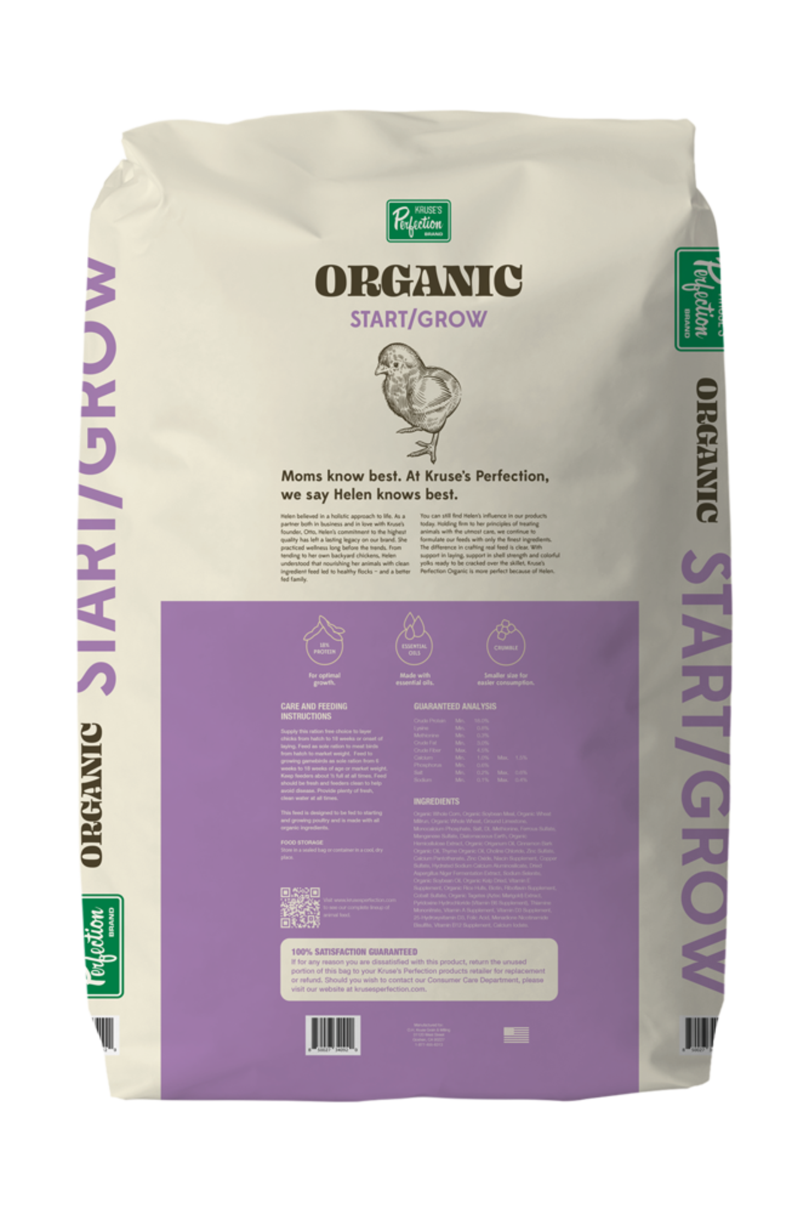 Kruse's Perfection Brand | Organic Start & Grow Chick Crumble